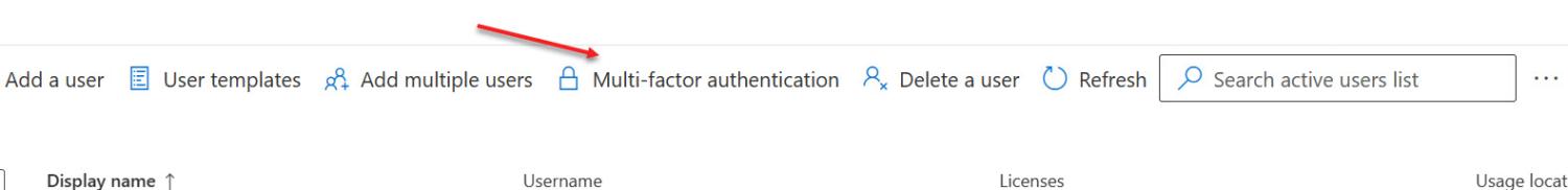 How to setup multi-factor authentication in Microsoft 365 admin portal ...