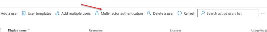 How to setup multi-factor authentication in Microsoft 365 admin portal? | 2Gen